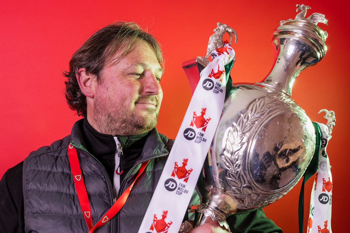 Harrison targets Welsh Cup trophy and unbeaten season with TNS - FAW